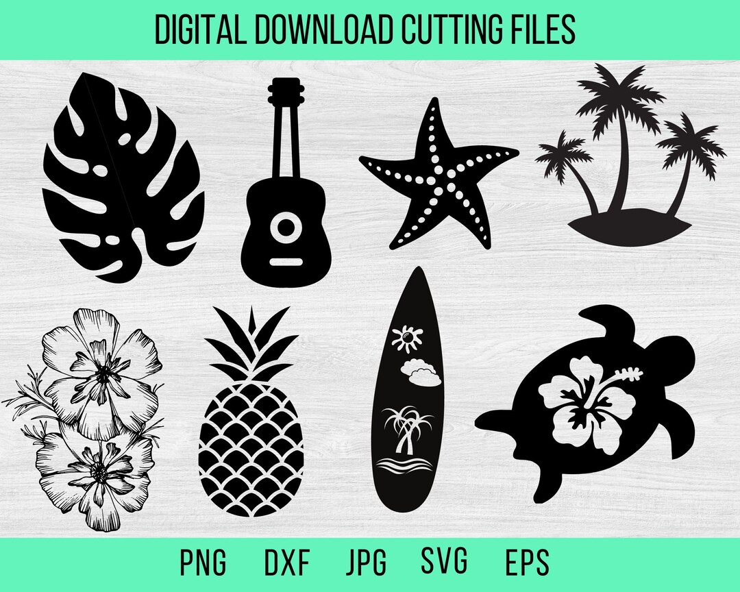 Hawaiian Svg, Hibiscus Svg, Hawaii Svg, Summer Vibes Svg, Hawaiian ...