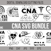 CNA Stethoscope With Flowers SVG - Etsy