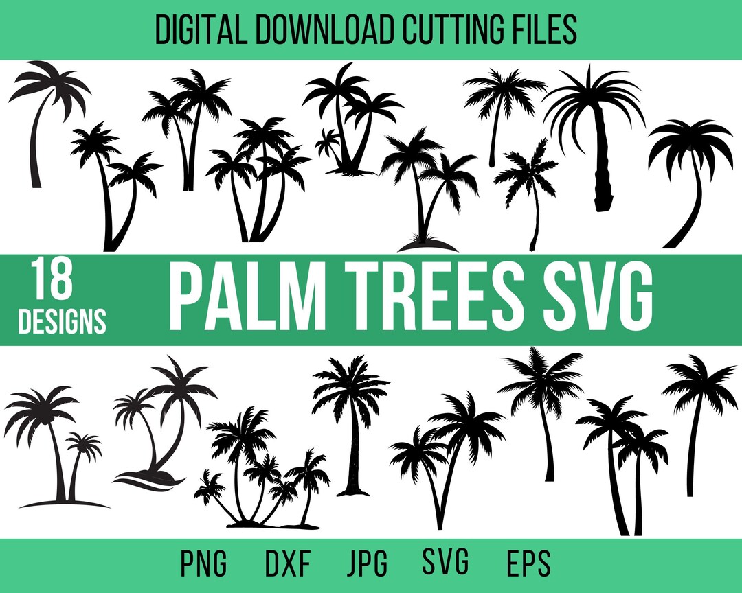 Palm Tree Svg, Palm Trees, Palm Svg, Beach Scene Svg, Vacation Svg ...