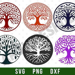 25 Family Tree Svg Bundle, Tree Roots Svg, Tree With Roots Svg, Our ...