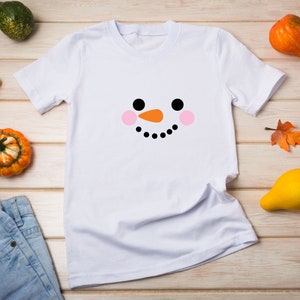 Snowman Face Svg, Christmas Snowman Svg, Retro Christmas Clipart ...