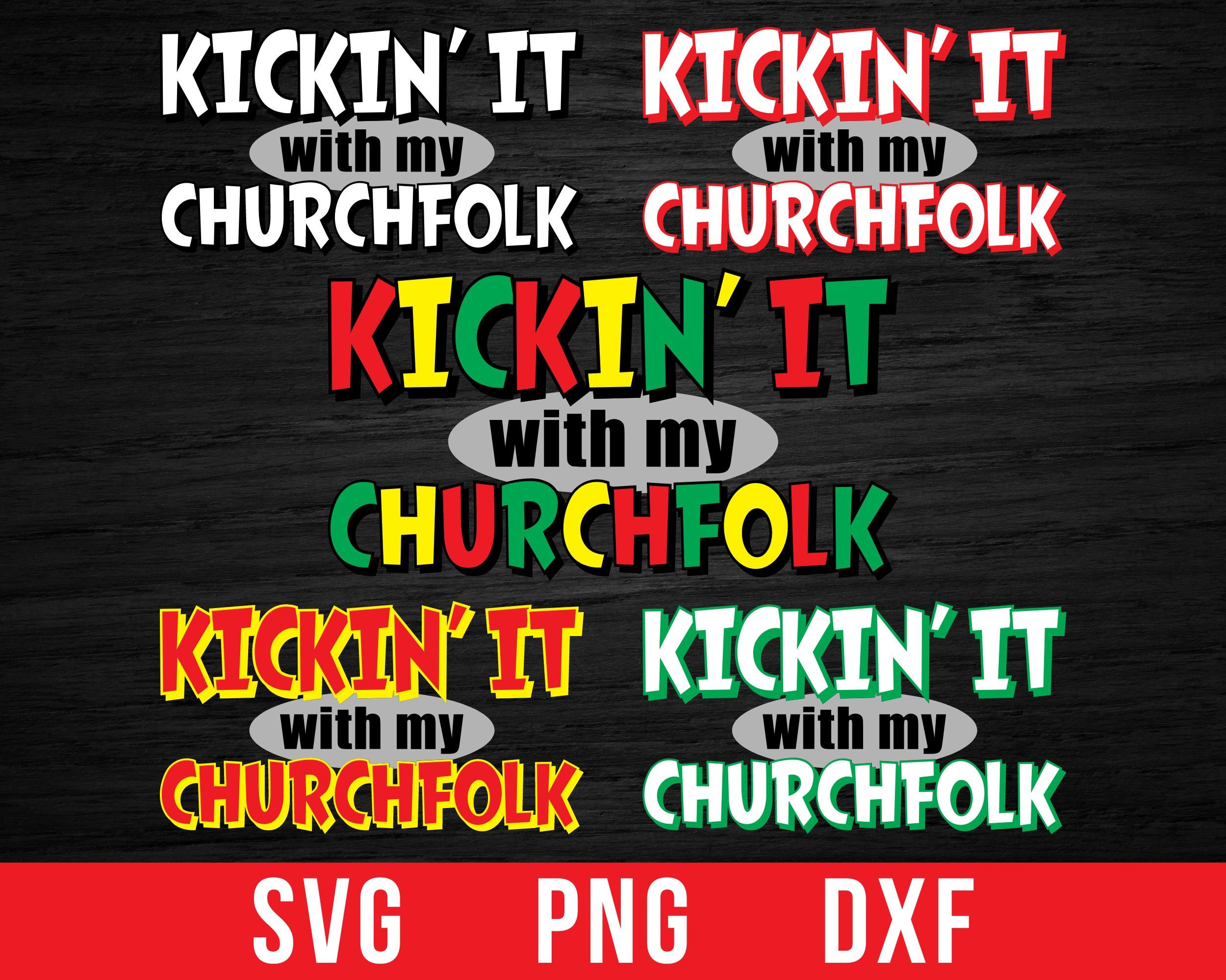 KICKIN IT With My Hood 2k24 Svg Bundle, My Kinfolk, Kinfolk Svg, Family ...
