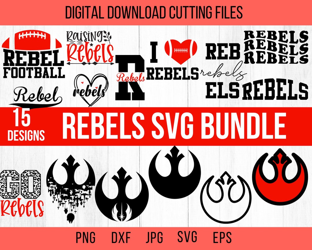 Bundle of Rebels Svg, Sports Svg, Rebels Png, Basketball Team Svg, Team ...