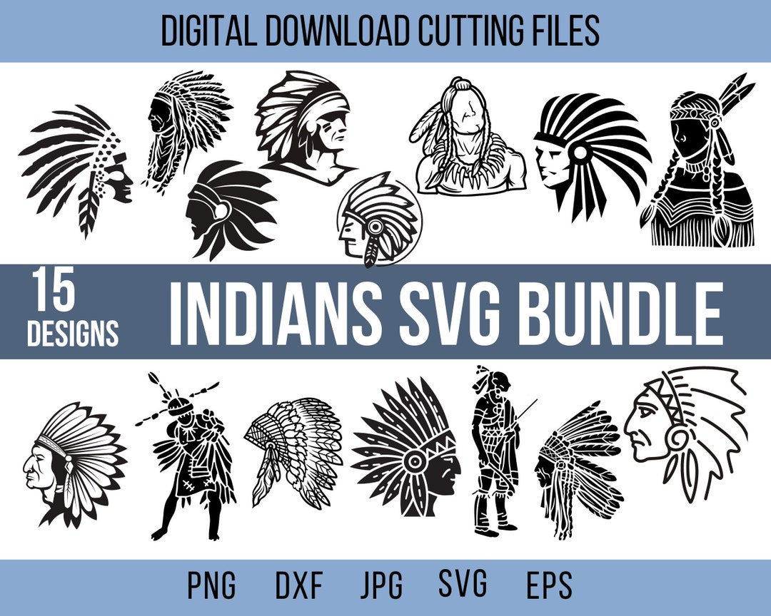 Indians Svg, Indians Png, Indian Svg, Indian Png, Svg, Digital Download ...