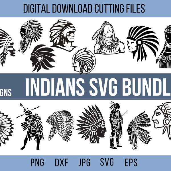 Indian Svg - Etsy