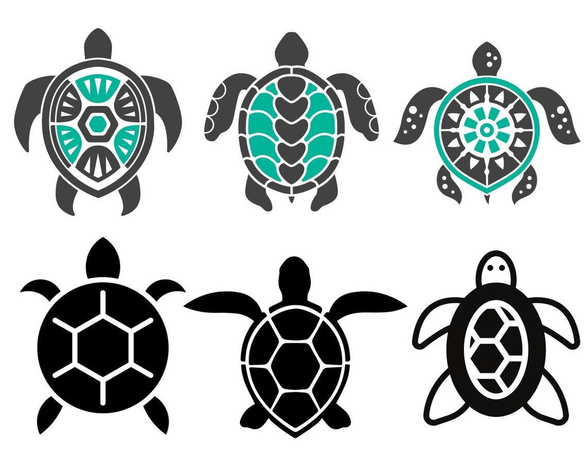 Turtle Svg Sea Animals Svg Animal Svg Sea Turtle Png - Etsy UK