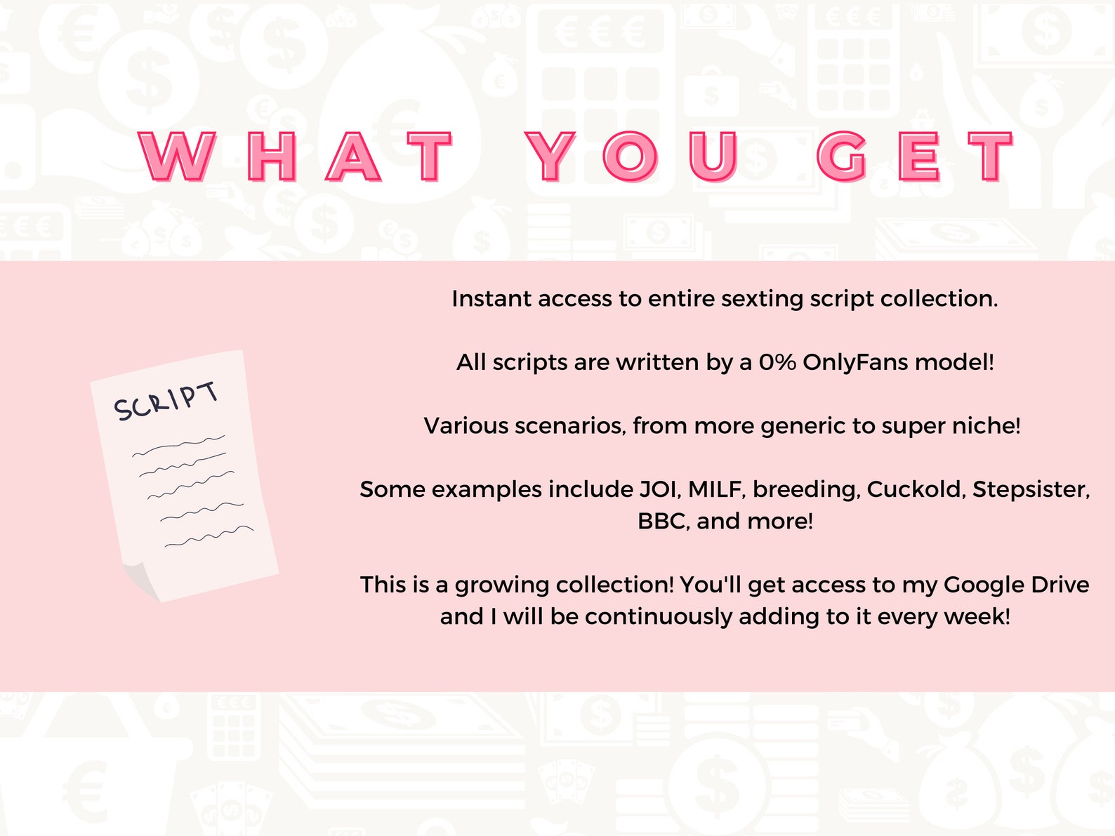 Sext Script Bundle, Sexting Scripts, Fetish Play, Drip Starters ...