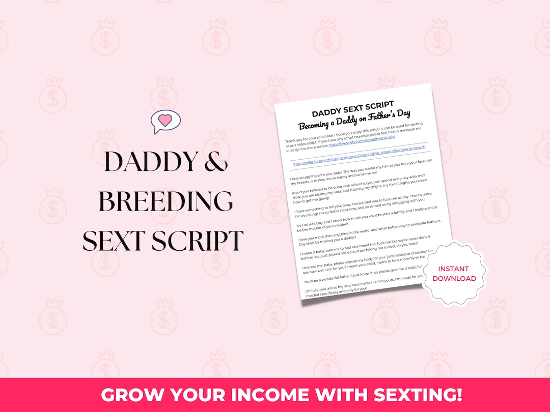 Daddy Script Fathers Day Script Adult Model Onlyfans Sexting Scripts Fetish Model Taboo Onlyfans ...