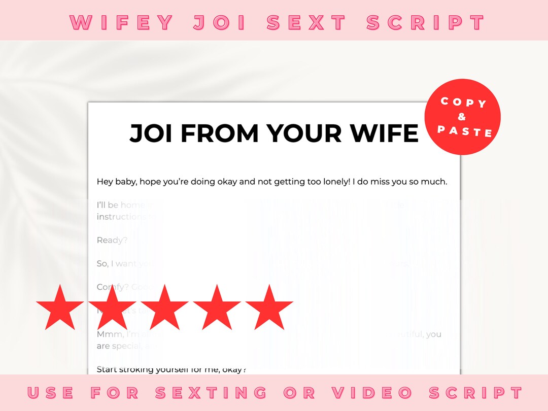 Onlyfans Fansly Sexting Script, JOI Script, Video Script, Content Creator, Sex Script, Fetish ...