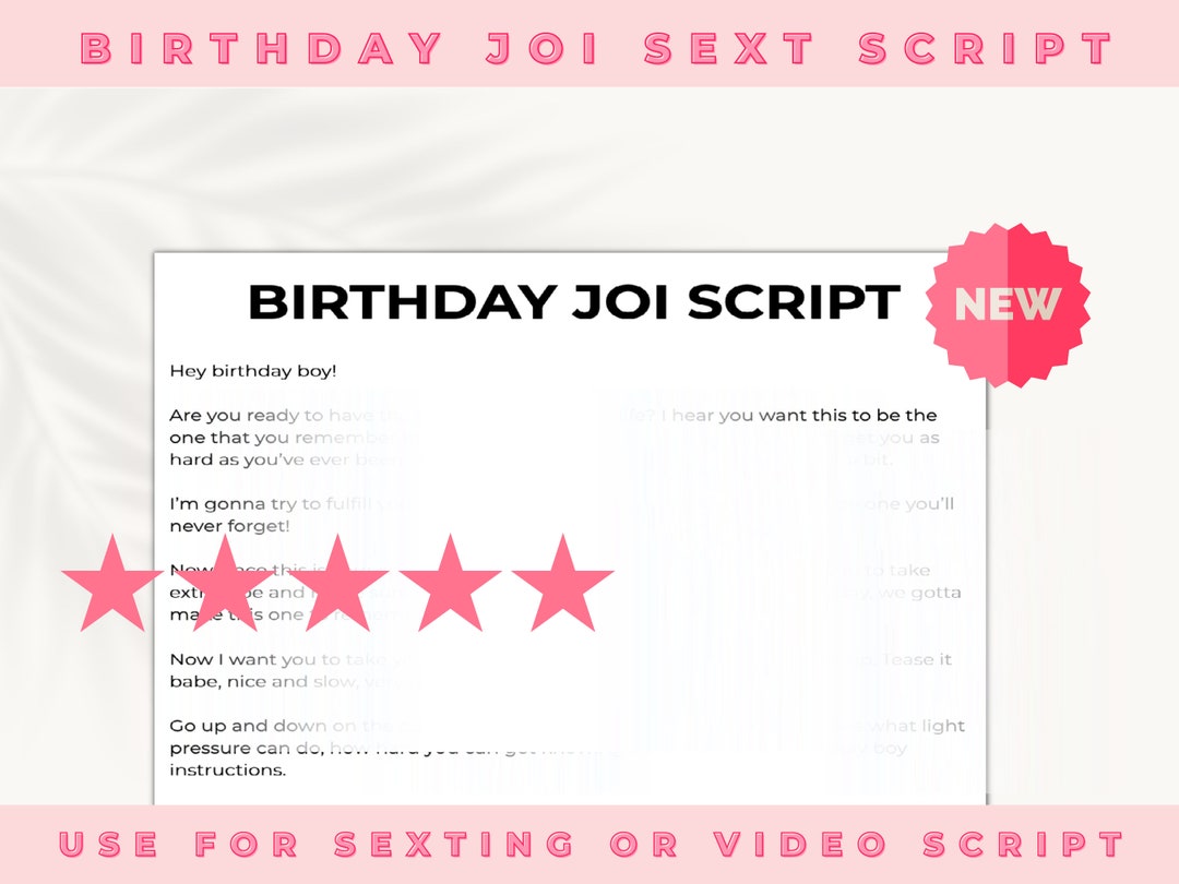 Onlyfans Fansly Sexting Script Joi Script Video Script Content