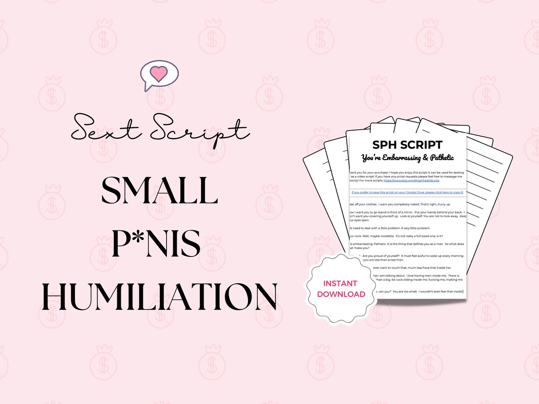 SPH Script, Onlyfans Sext Script, Adult Model, Onlyfans Sexting Scripts, Fetish, Taboo, Onlyfans ...