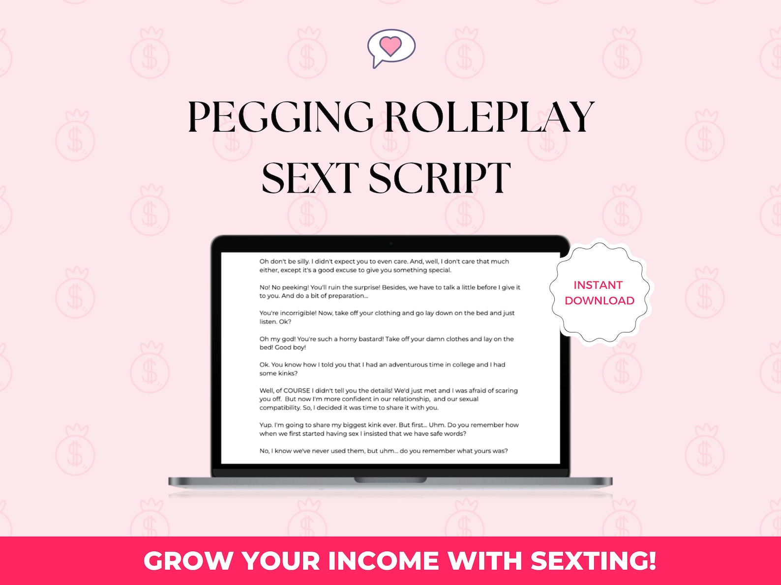 Pegging Script, Onlyfans Script, Adult Model, Onlyfans Sexting Scripts, Fetish, Taboo, Onlyfans ...