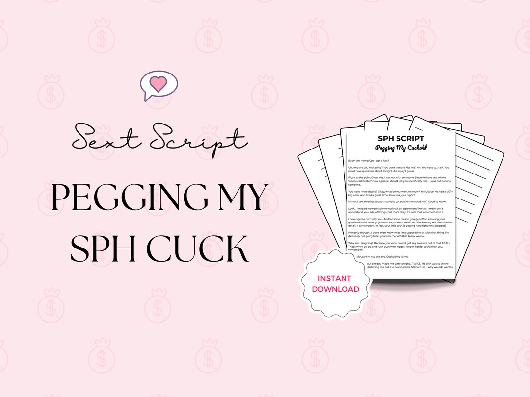 SPH Script, Cuckold, Cuck, Pegging, Adult Model, Onlyfans Sexting Scripts, Fetish, Taboo ...