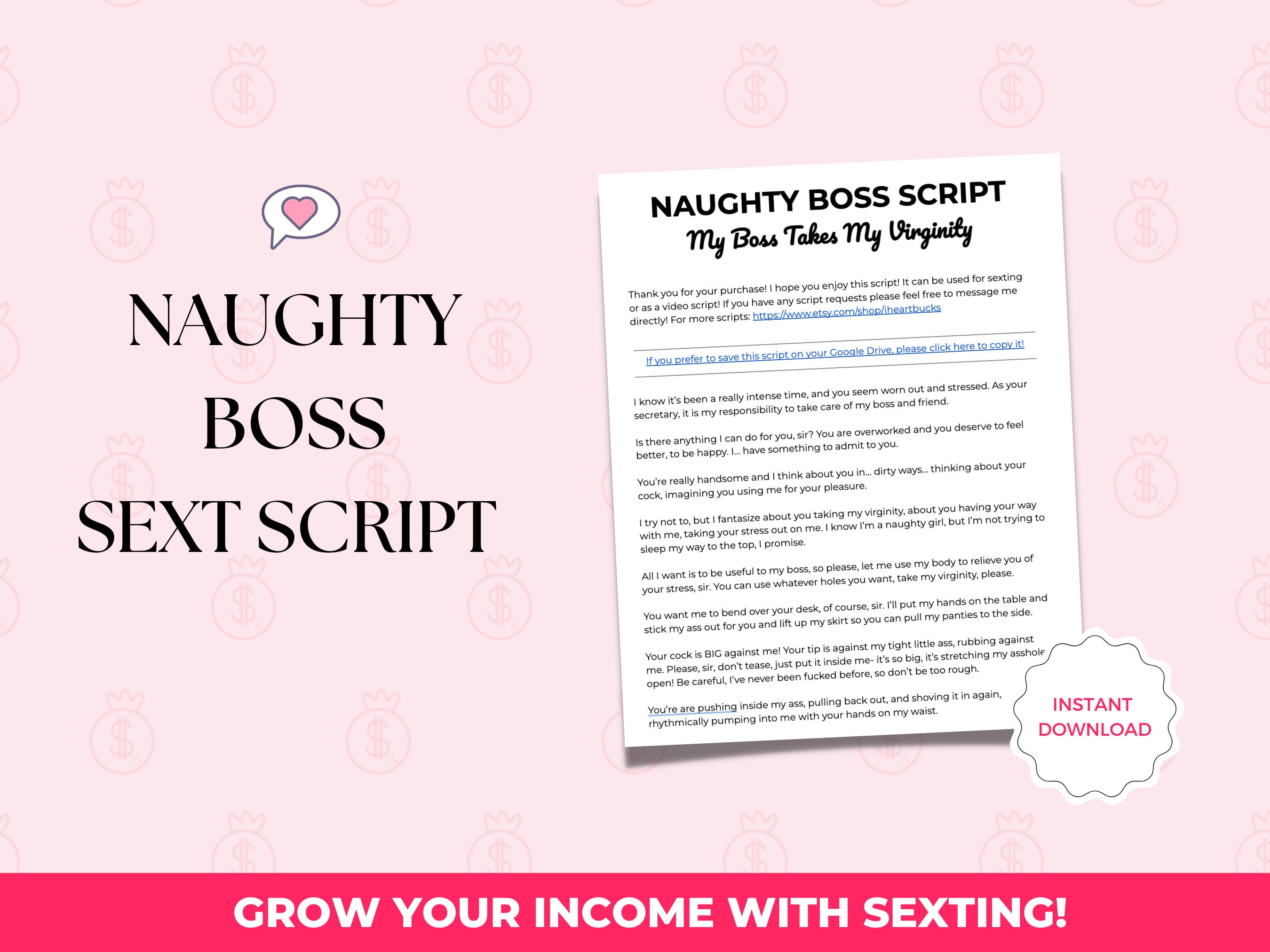 Naughty Boss Script Naughty Secretary Sexting Script, Adult Model ...