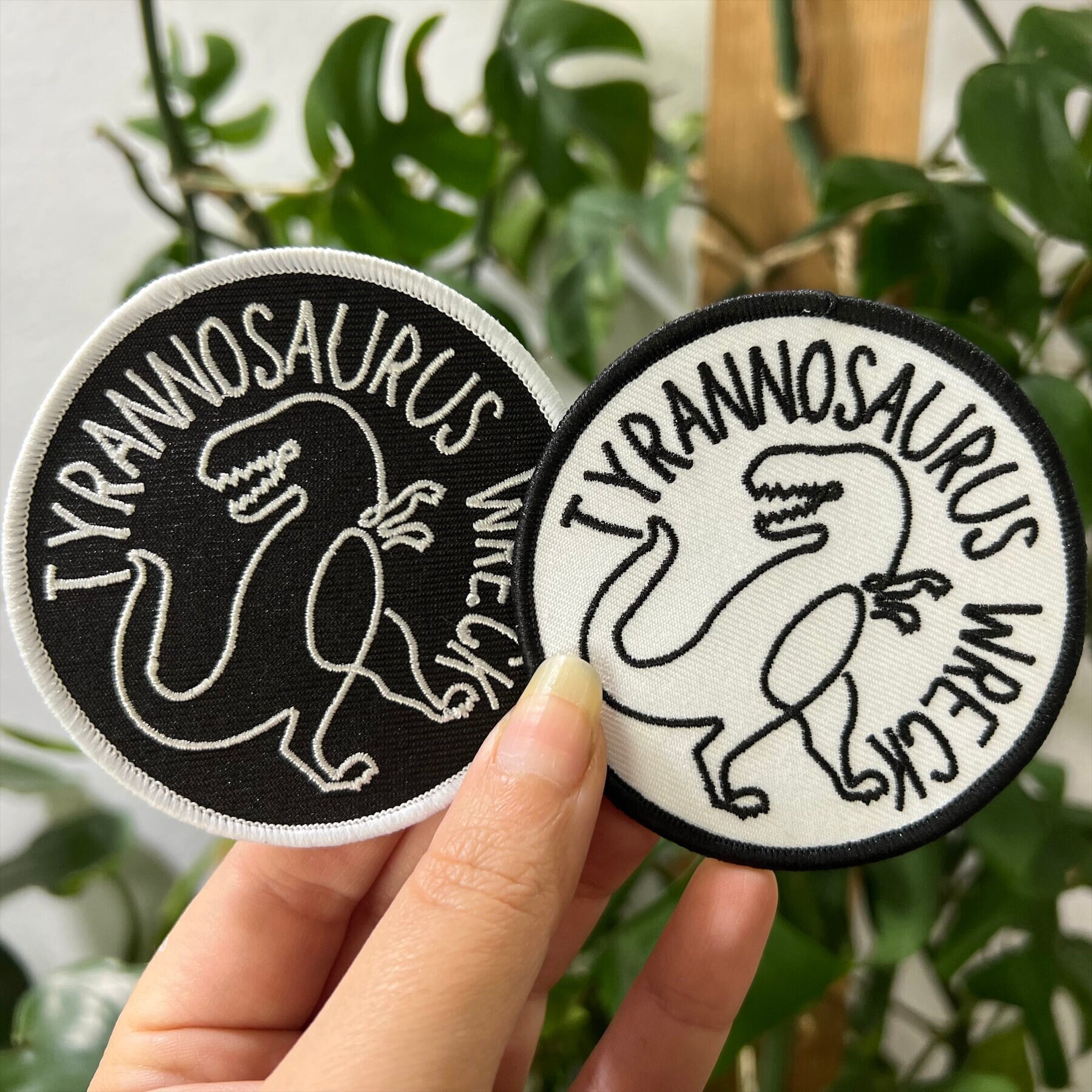 Tyrannosaurus Rex Patch Iron-on Patch - Etsy