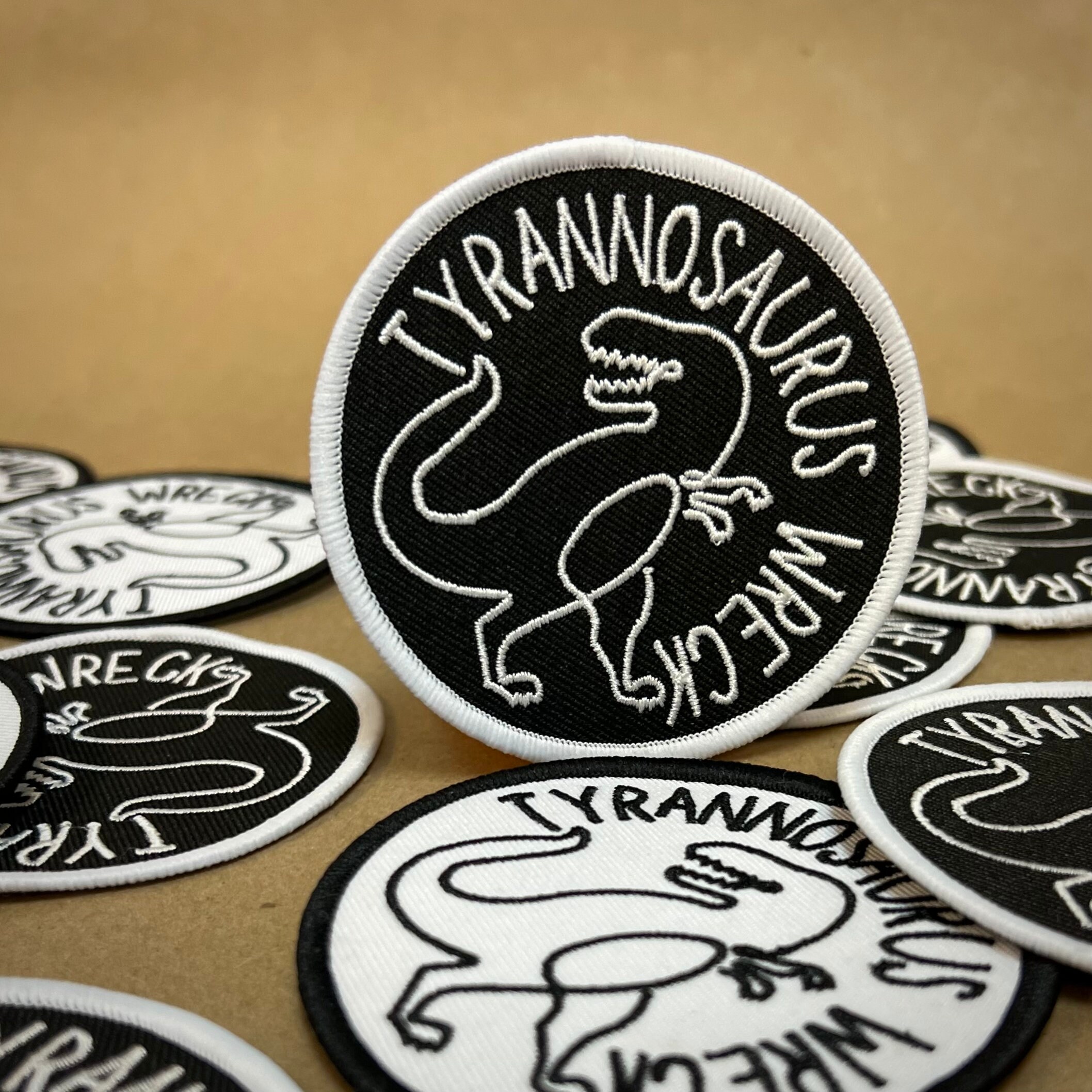Tyrannosaurus Rex Patch Iron-on Patch - Etsy