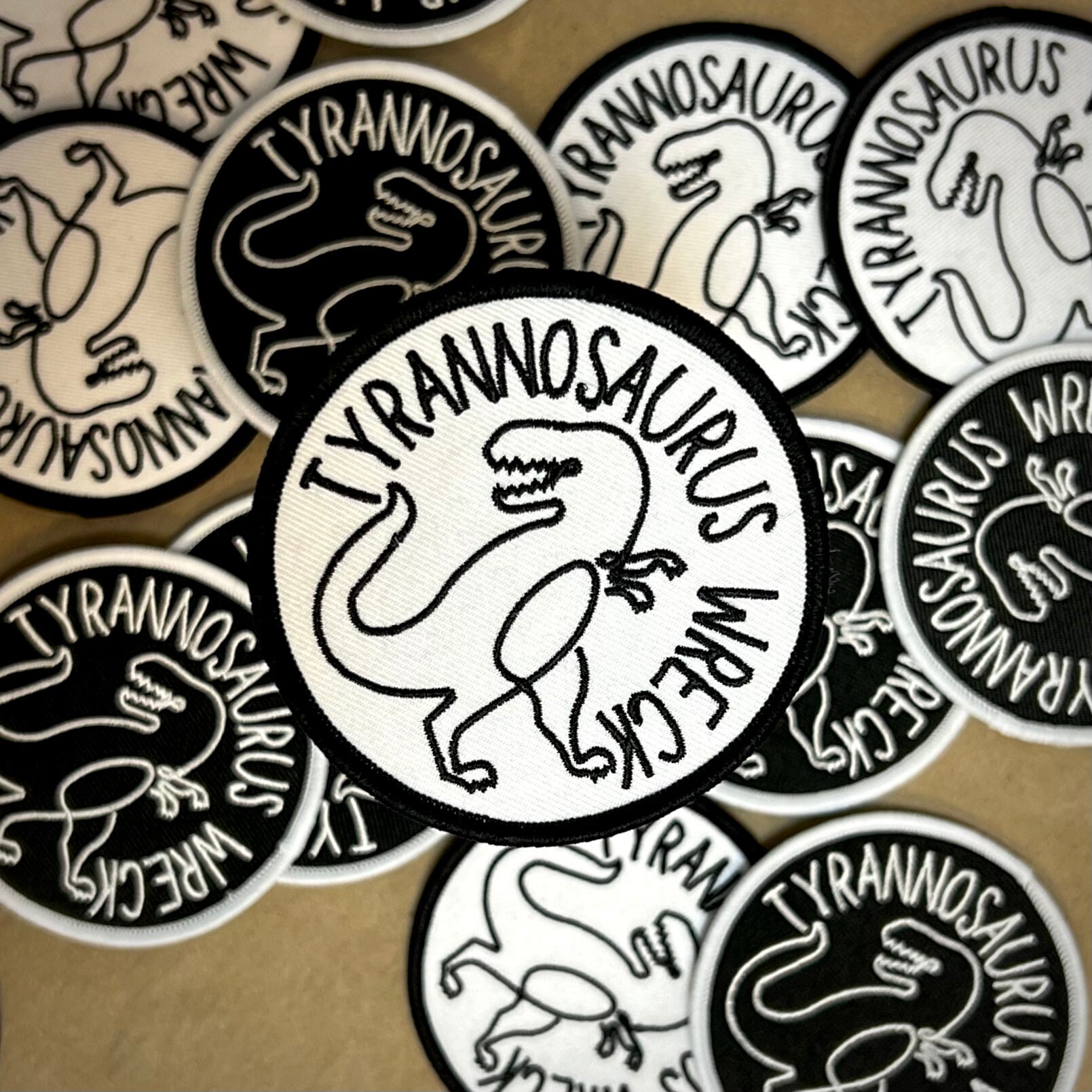Tyrannosaurus Rex Patch Iron-on Patch - Etsy