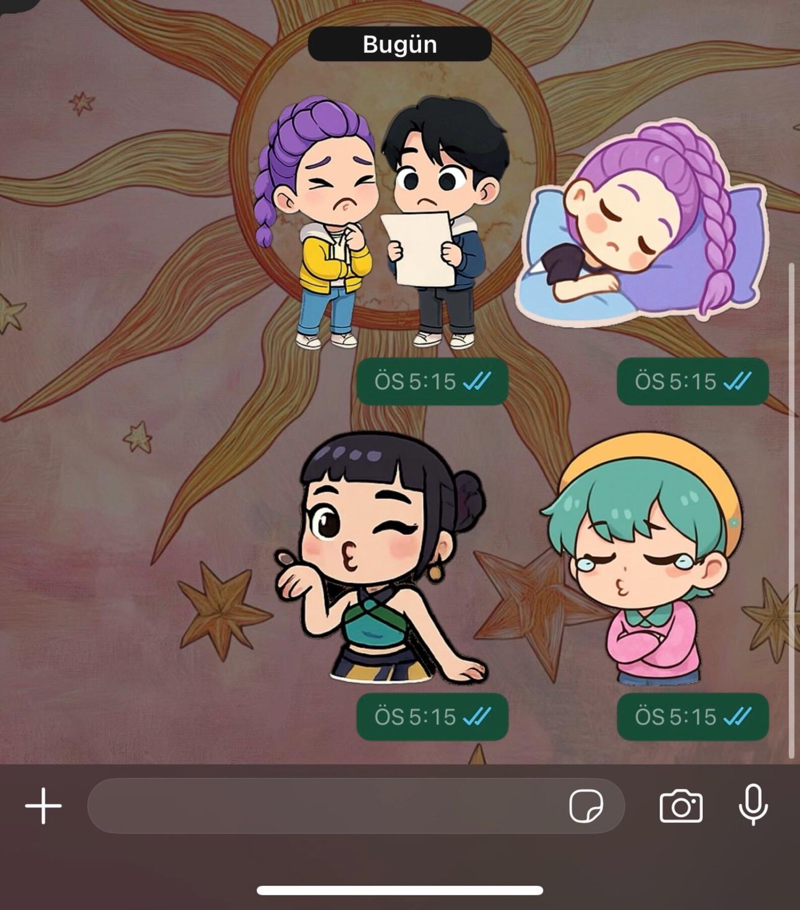 Kpop Demon Hunters Mira Digital Sticker Set | Planner Stickers ...