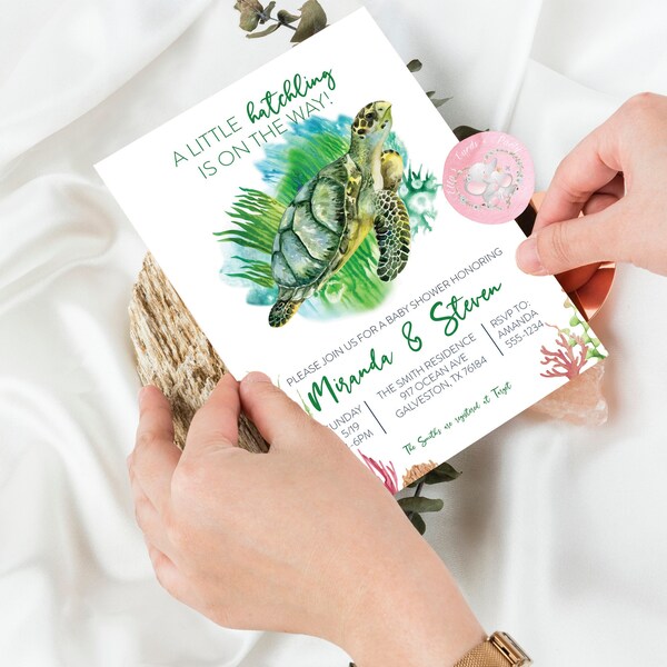 Turtle Baby Shower - Etsy