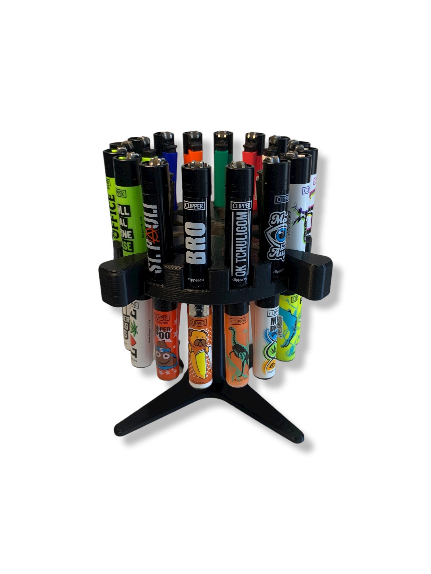 Clipper Carousel, Clipper Stand for 32 Clipper Lighters - Etsy