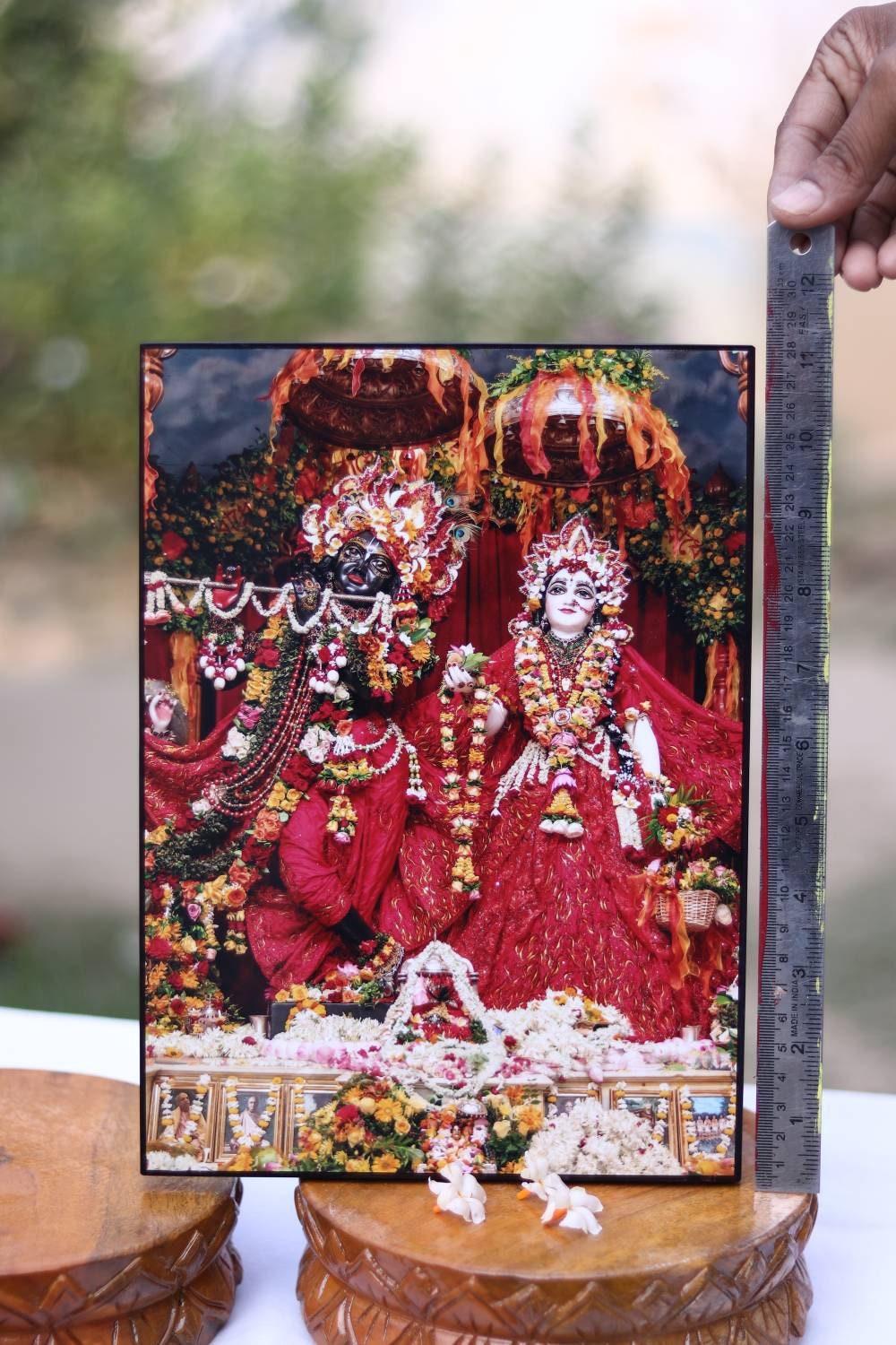 Iskcon Mayapur Radha Madhab Picture Size 811 Holy Things - Etsy Australia