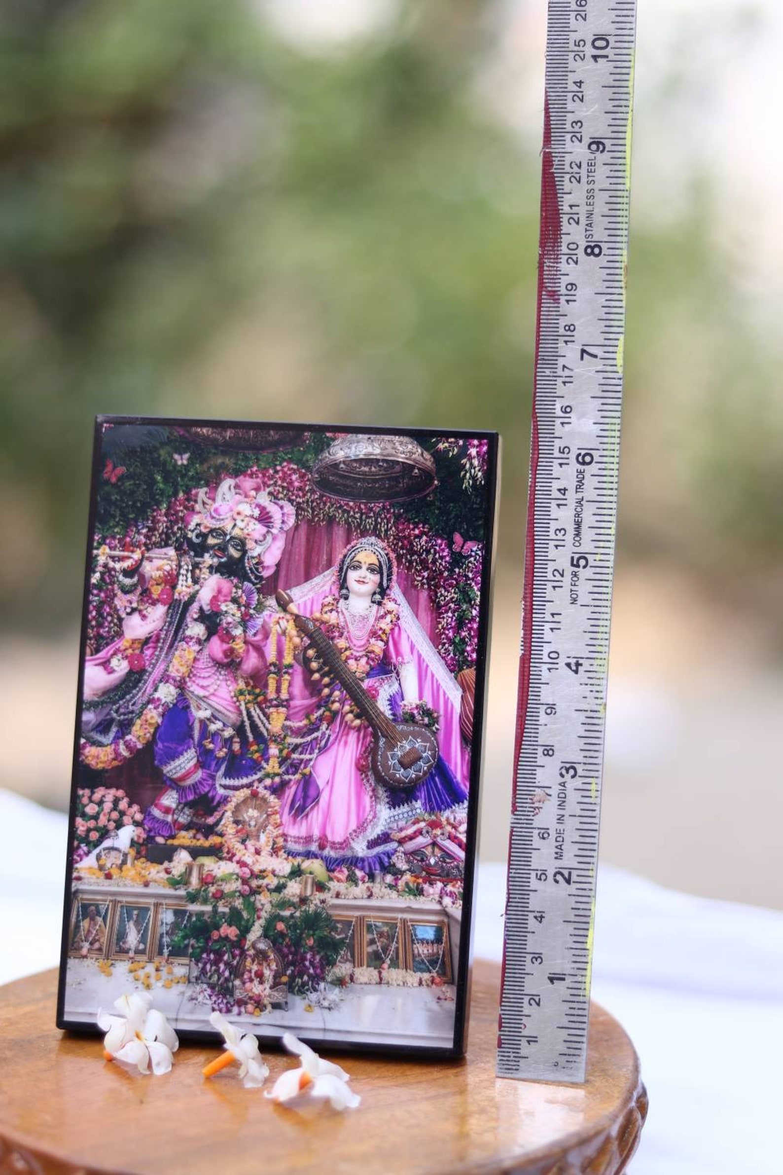 Iskcon Mayapur Radha Madhab Picture Size 4 6 Inches Holy - Etsy