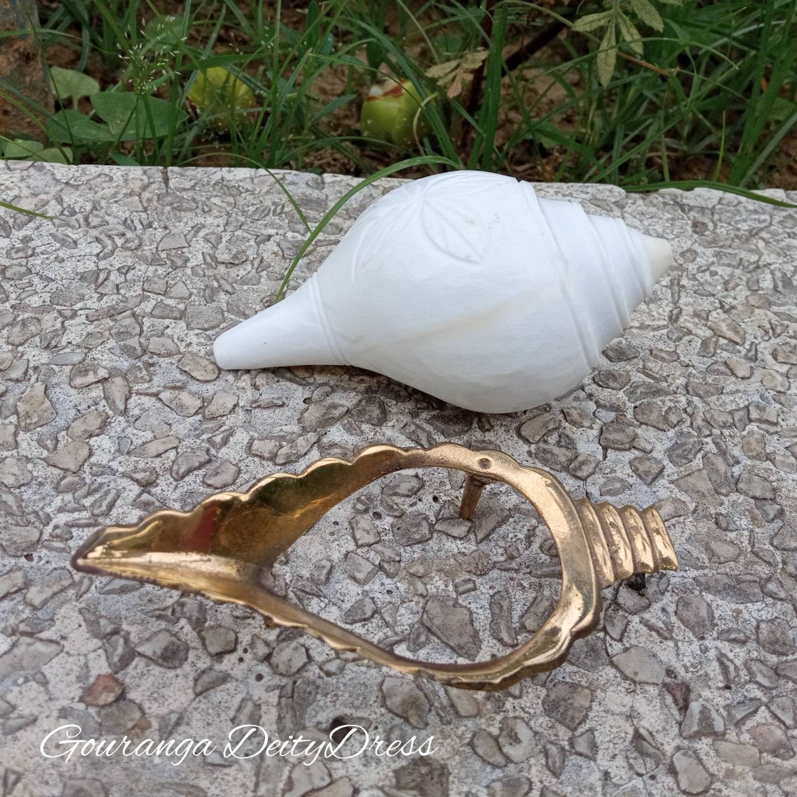 Puja Conch Washing for the Lord Krishna Shell Spiritual Thing - Etsy