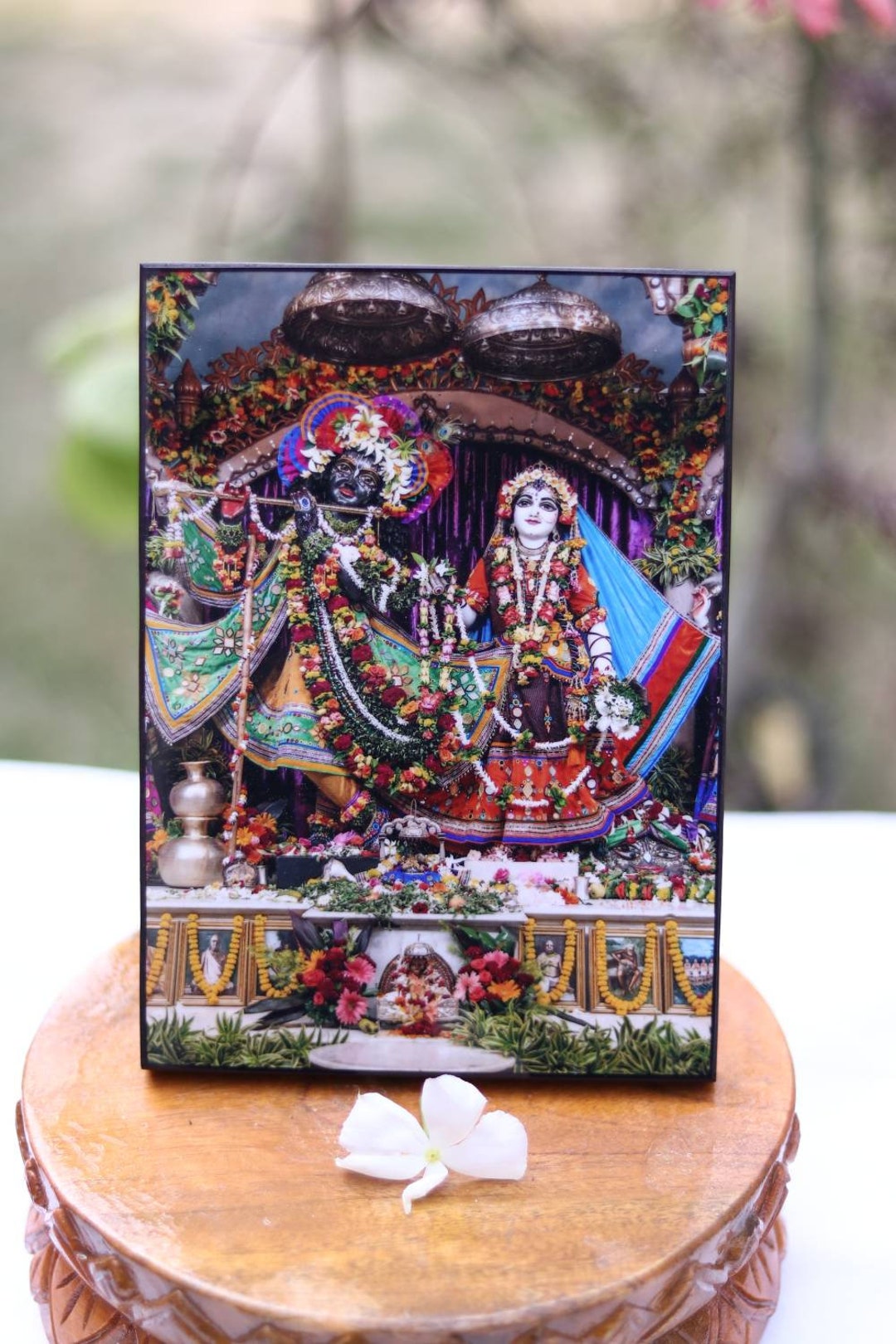 Iskcon Mayapur Radha Madhab Picture Size 5×7 Inches Holy Things Spritual Things Best Quality. - Etsy