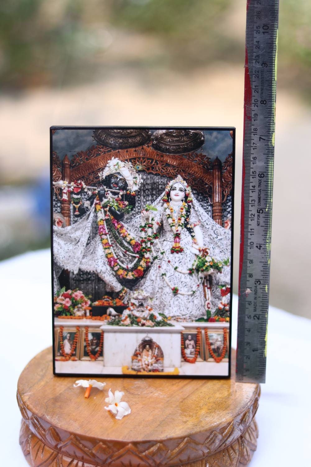 Iskcon Mayapur Radha Madhab Picture Size 4 6 Inches Holy - Etsy