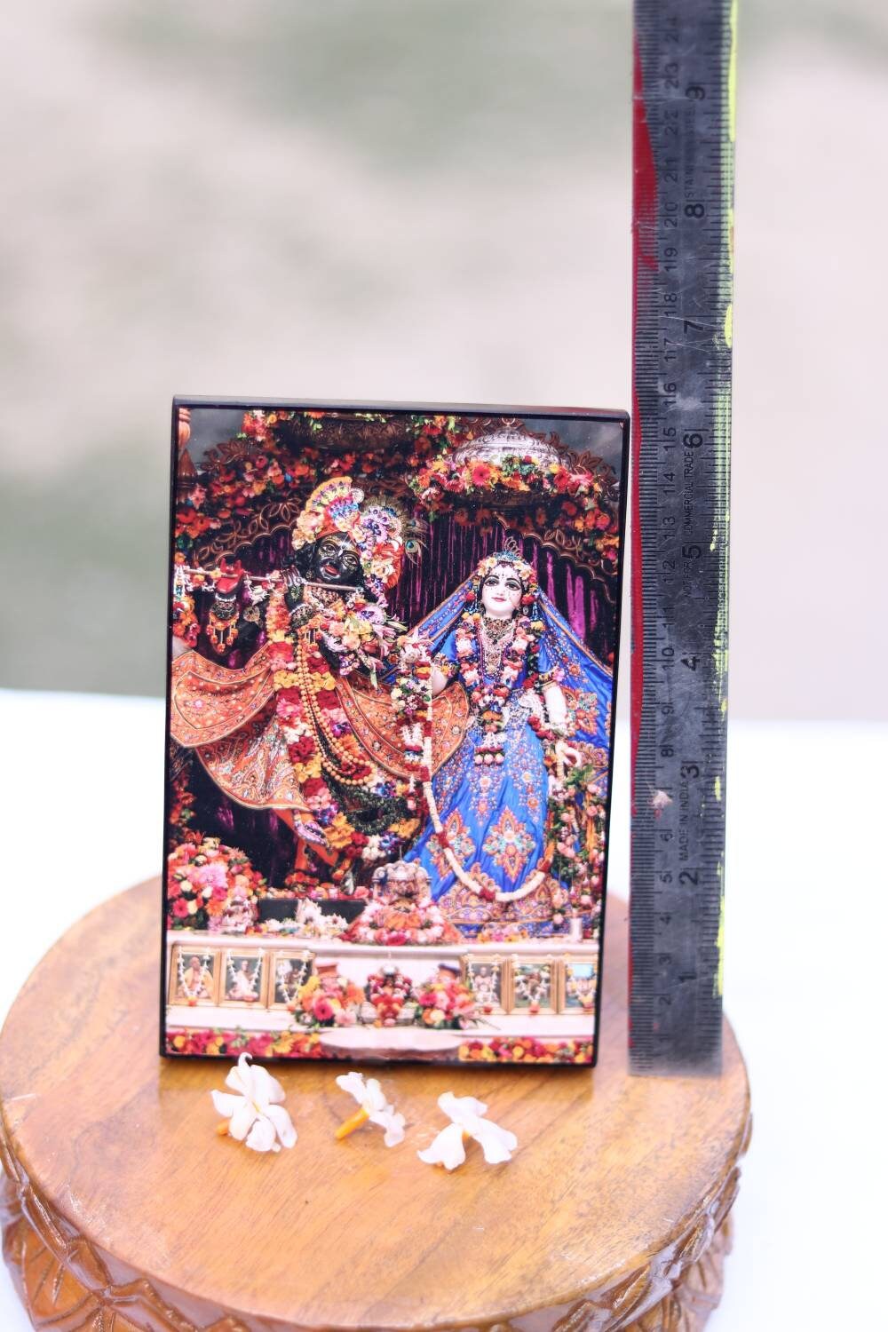 Iskcon Mayapur Radha Madhab Picture Size 46 Inches Holy - Etsy