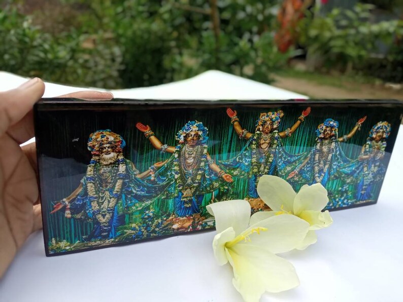Beautiful Iskcon Mayapur Pancha Tattva Picture Size - Etsy