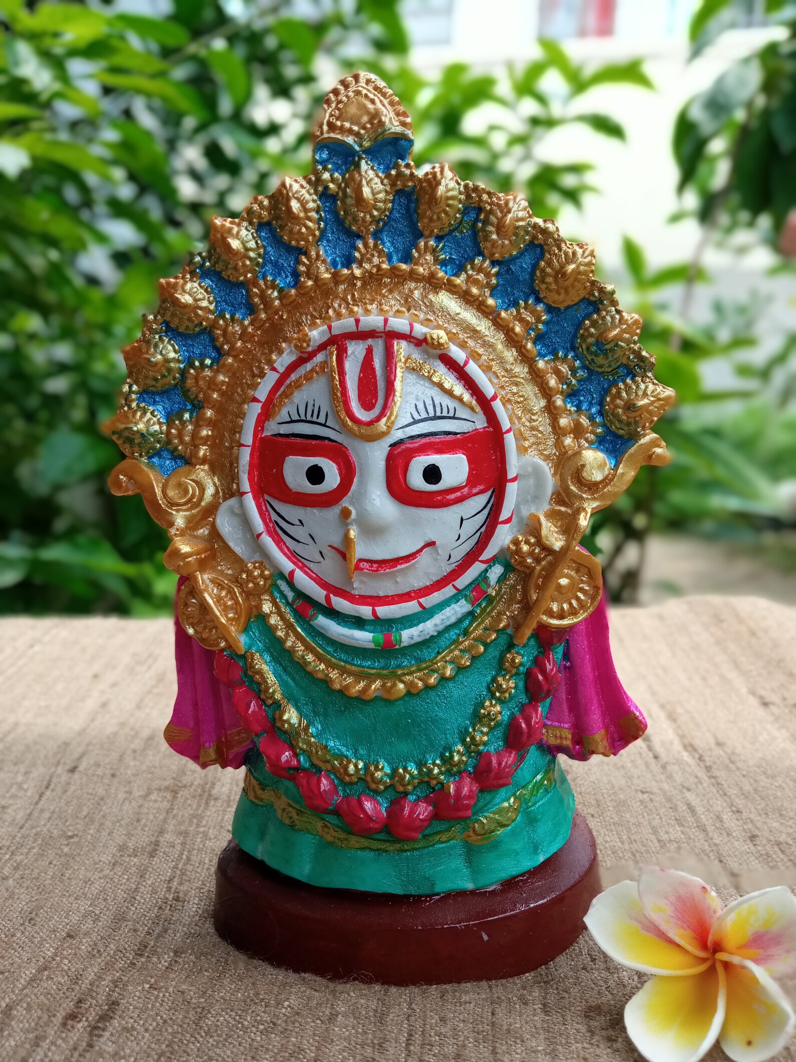 Beautiful Fiber Deity, Jagganath Baladev Suvadradevi Bigraha. Best ...