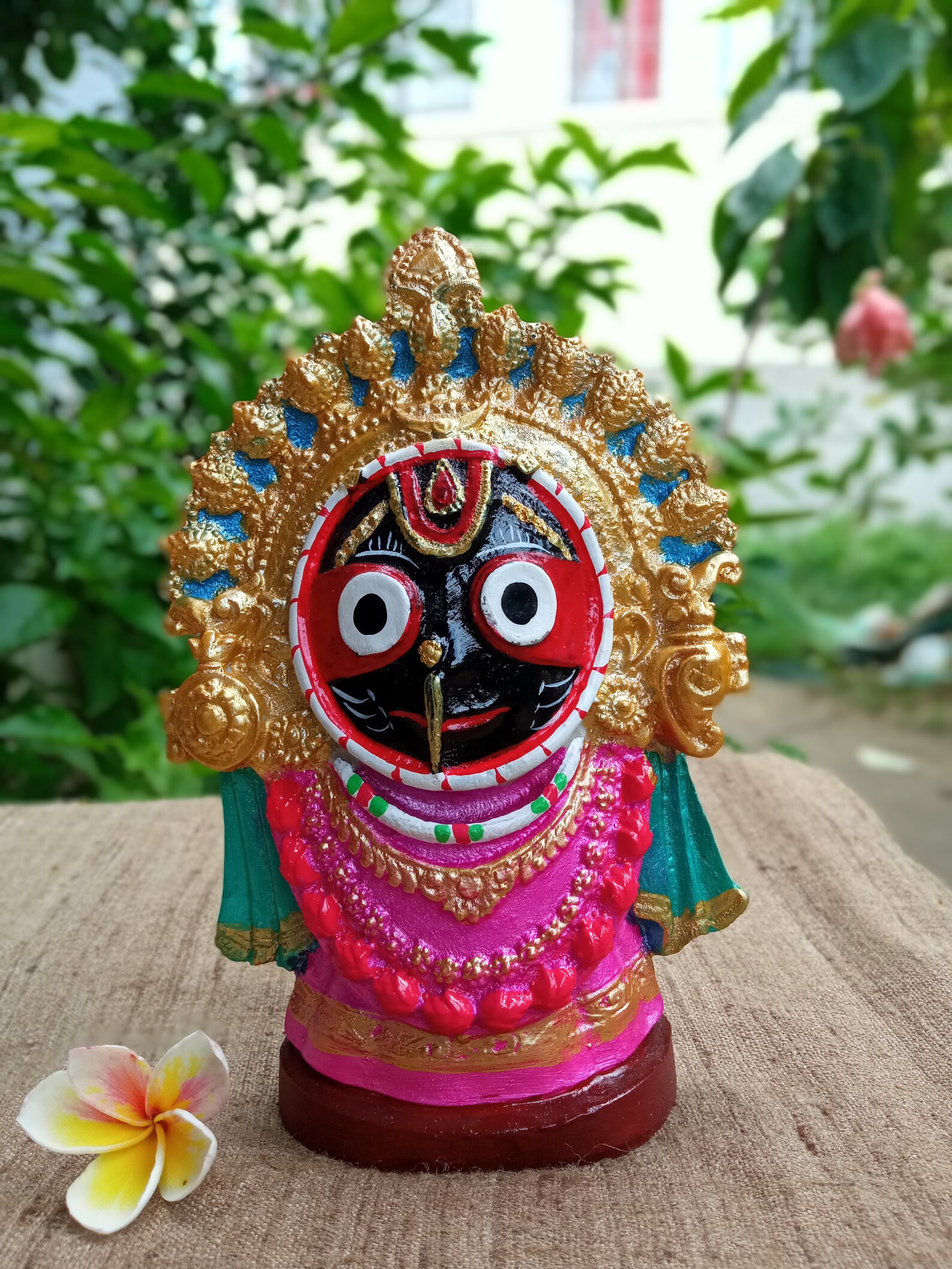 Beautiful Fiber Deity, Jagganath Baladev Suvadradevi Bigraha. Best ...