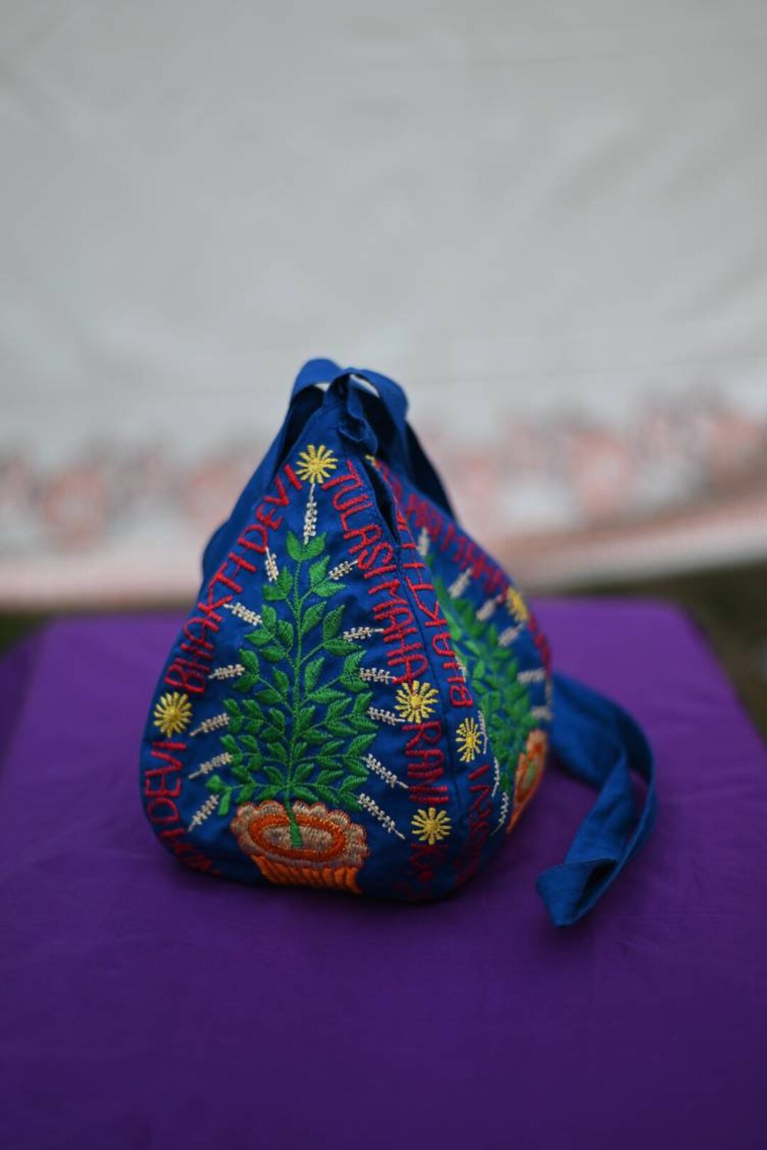 Buy Tulsi Debi Japa Bag, Vrinda Debi Chanting Bag, Nice Quality, Prayer ...