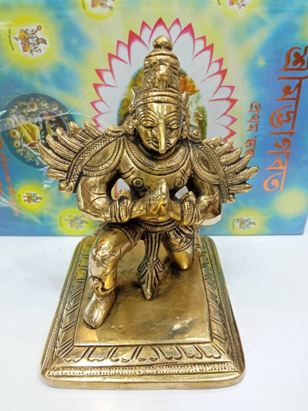 Beautiful Special Antique Brass Garuda Dev Idol/ Statue Size - Etsy