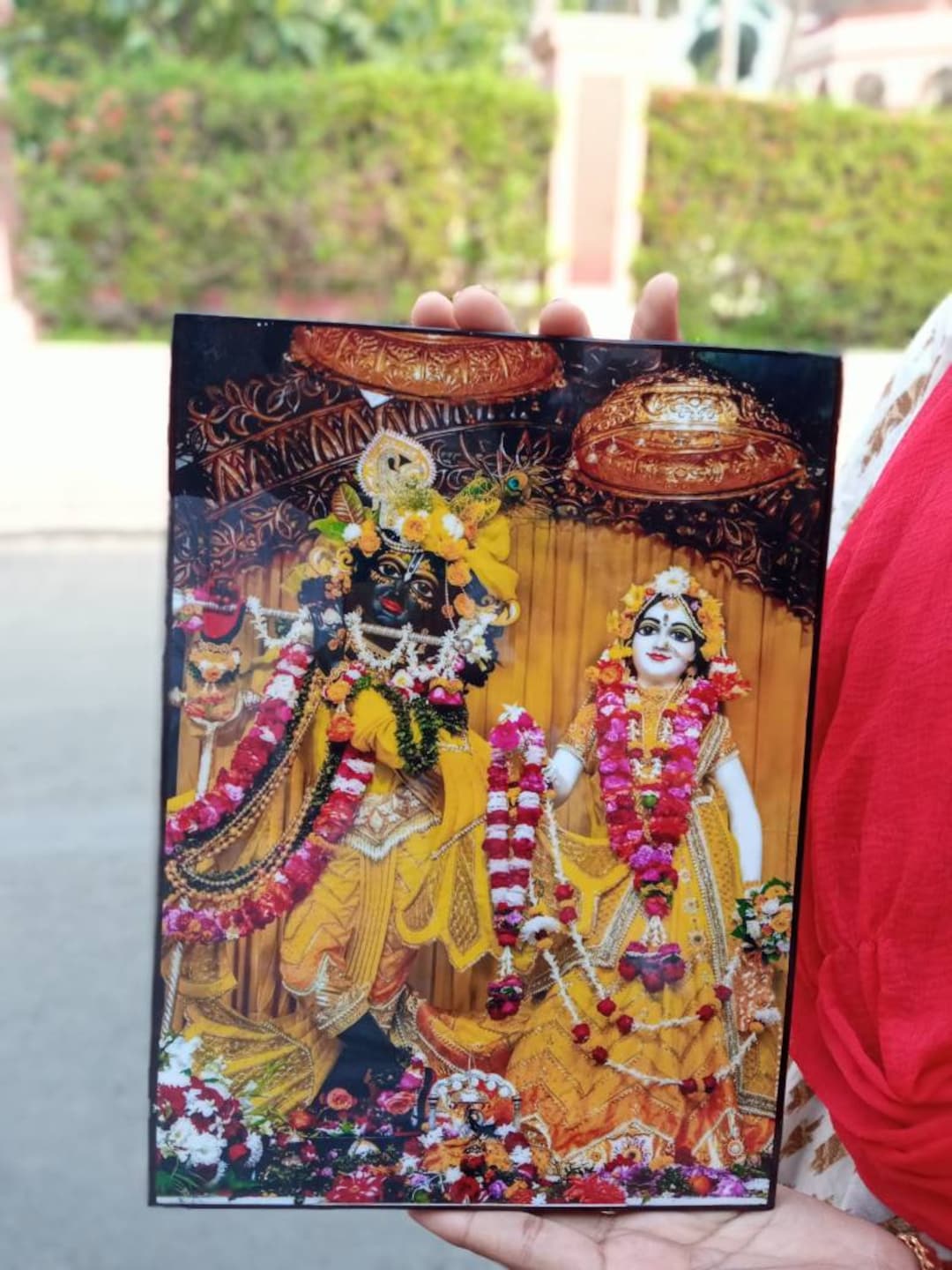 Iskcon Mayapur Radha Madhab Picture Size 8 11 Best Quality - Etsy