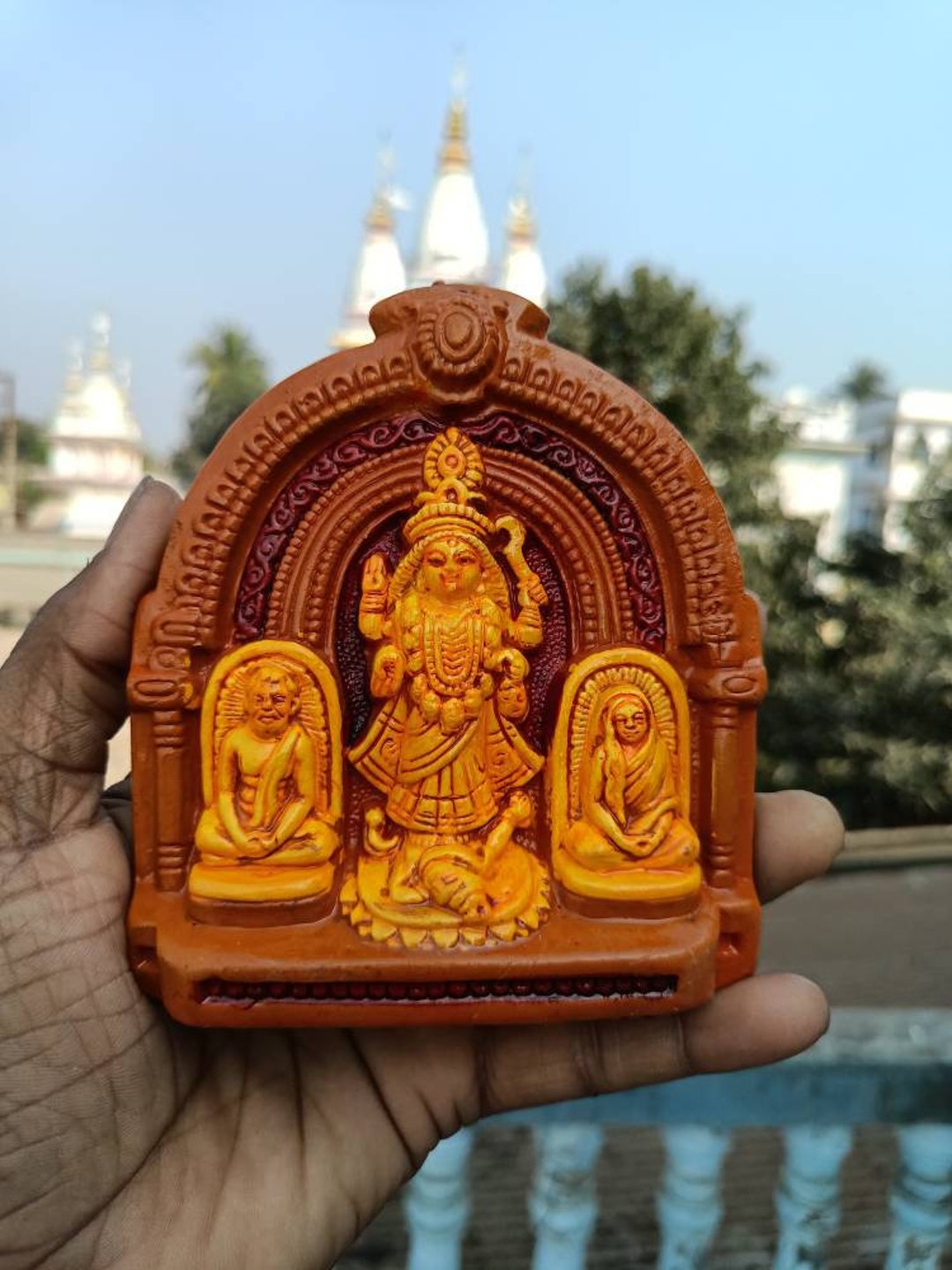 Terracotta Kali Idol/ Statue , Clay Kali Idol Best Quality Holy Things ...