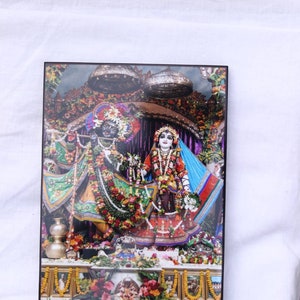 Iskcon Mayapur Radha Madhab Picture Size 5×7 Inches Holy Things Spritual Things Best Quality. - Etsy