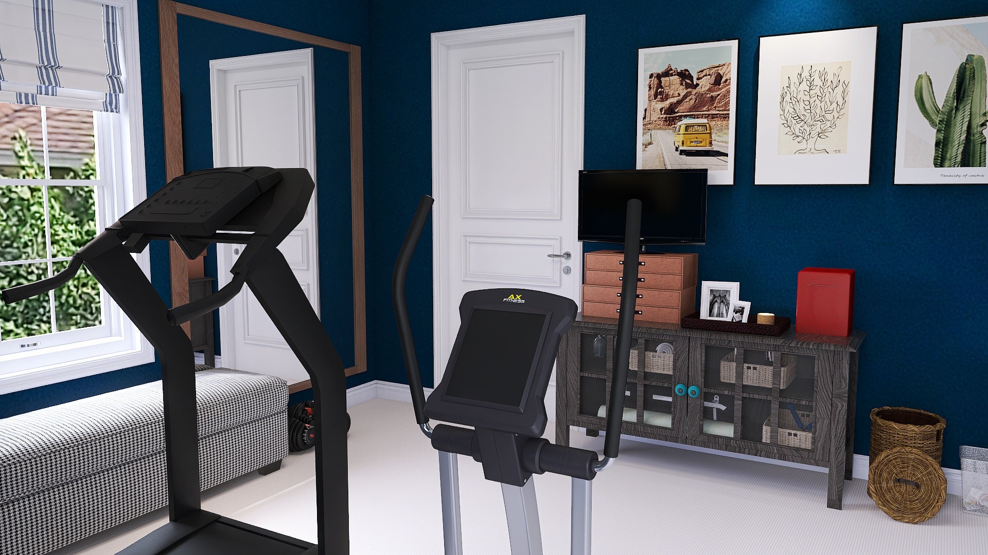 From-scratch, Made to Order Home Gym Design--with Mood Board/design ...