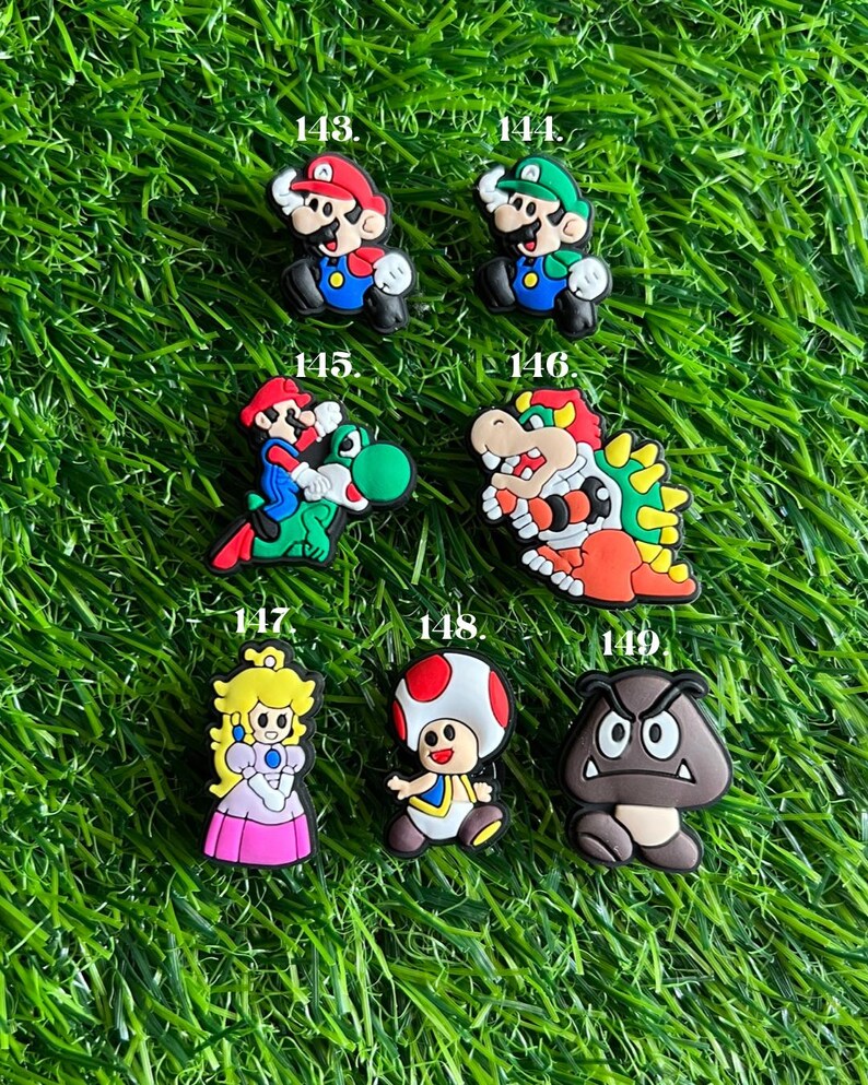 Cartoon Croc Charms - Etsy