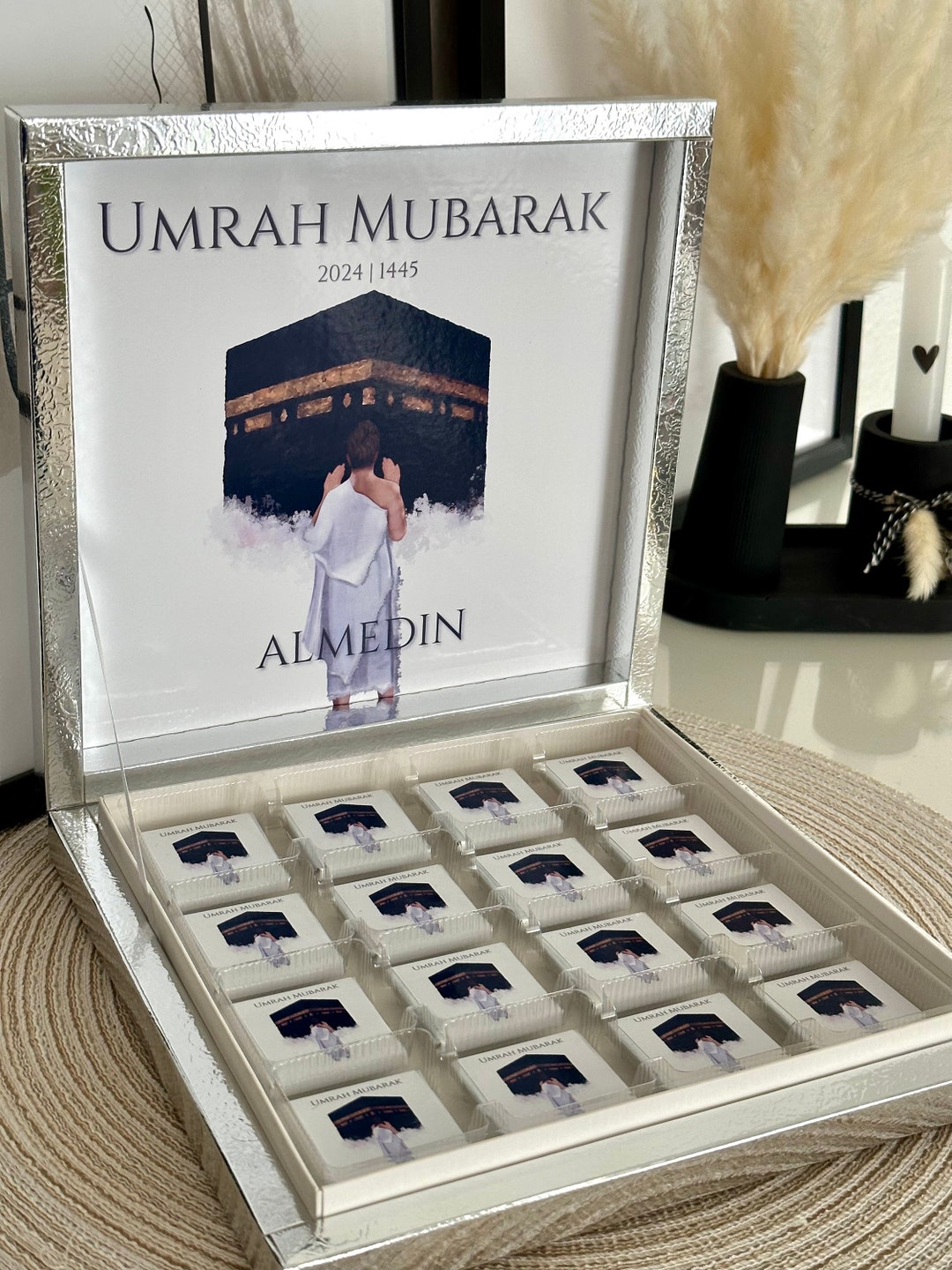 Chocolate Box for Hajj or Umrah Hajj Box Chocolate Boxes Chocolate Box ...