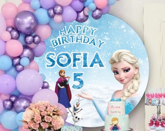 Elsa Birthday Banner - Etsy