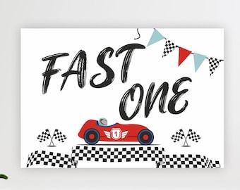 Fast One Birthday - Etsy