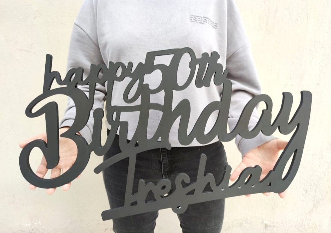 Happy Birthday Sign Happy 1st Birthday Sign Happy Birthday - Etsy