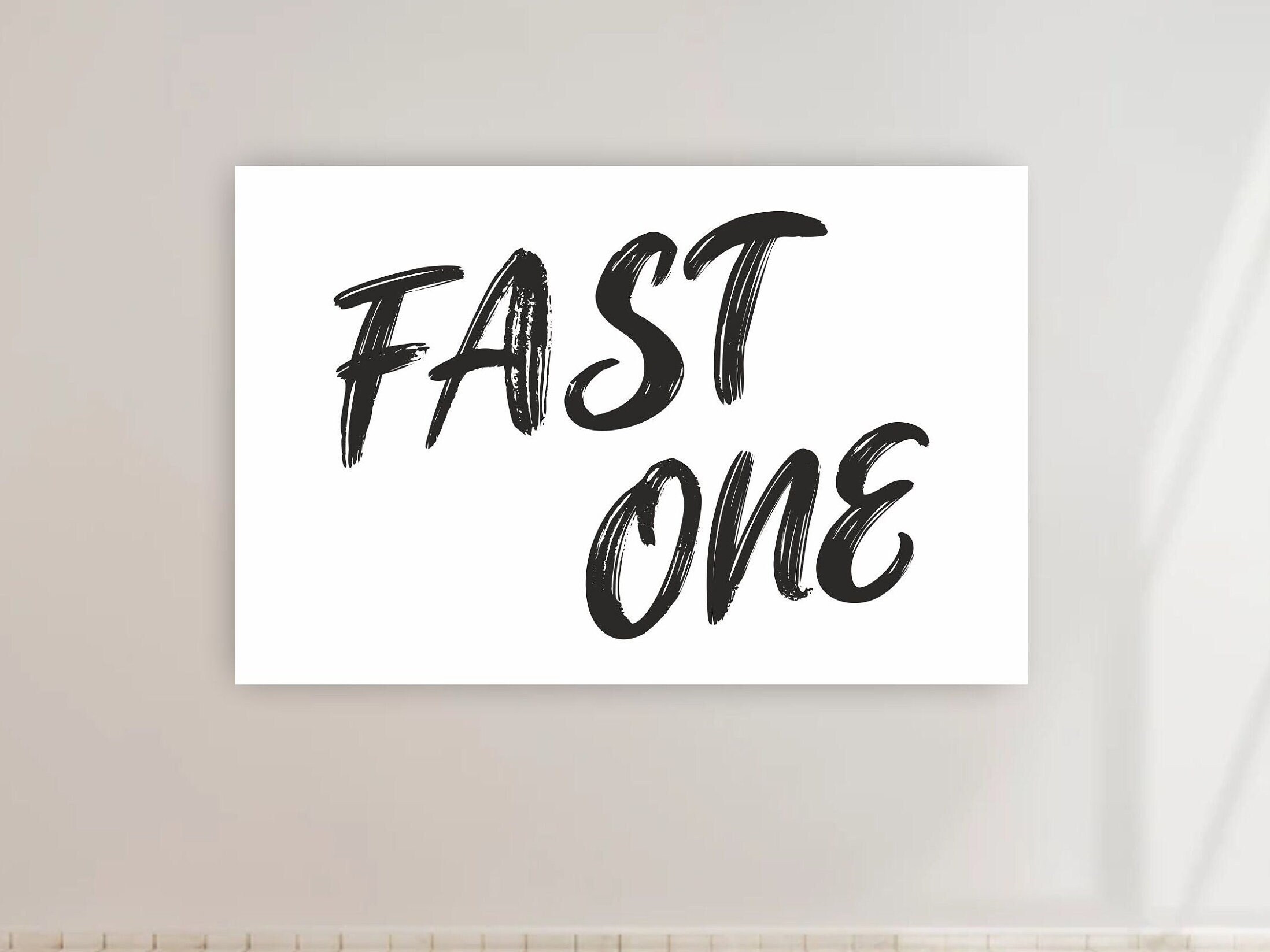 Fast One Birthday Backdrop Banner Fast One Birthday - Etsy