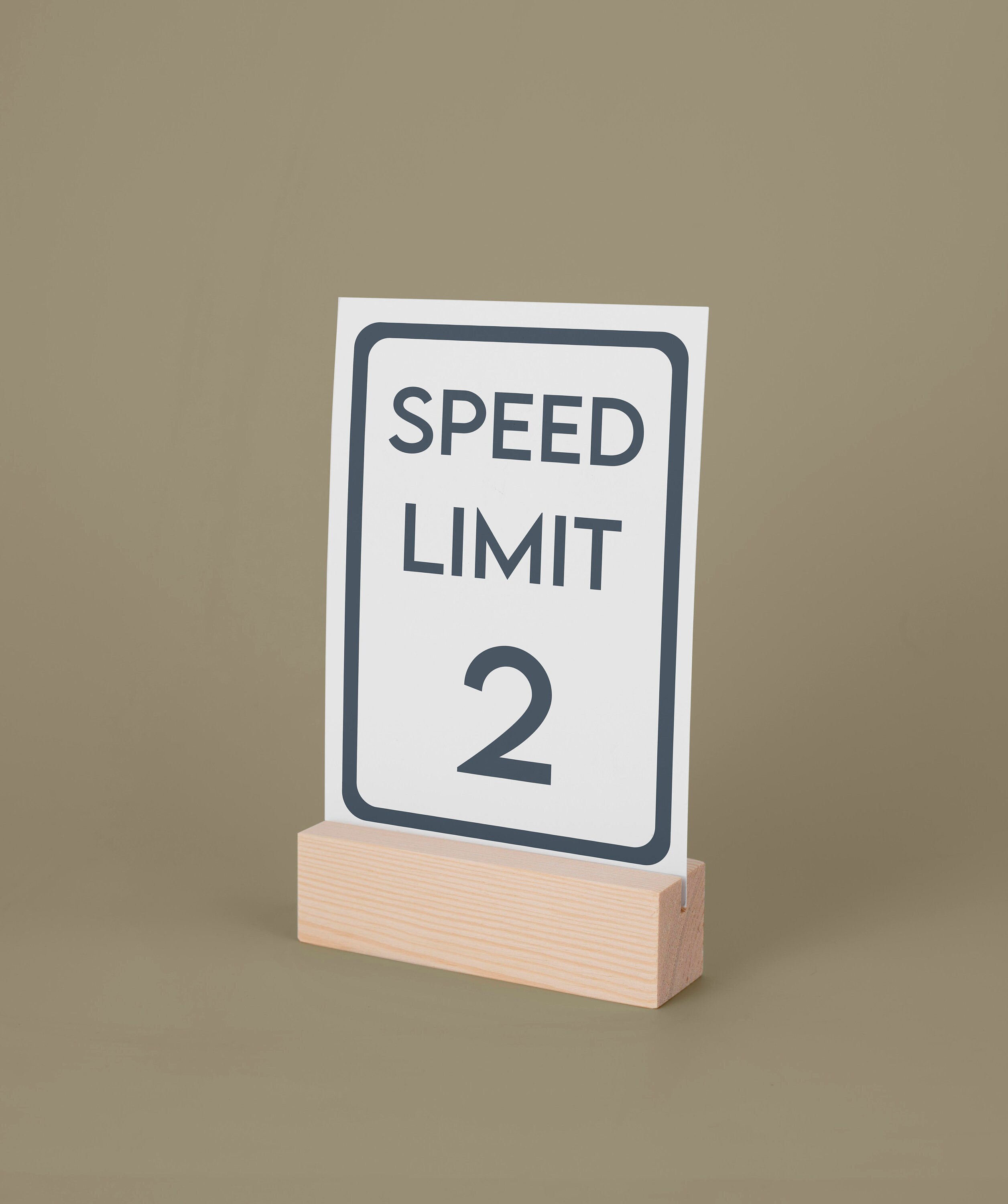 Speed Limit Sign Two Fast Decoration Race Car Birthday Decor - Etsy