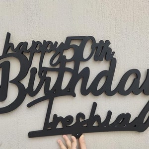 Happy Birthday Sign, Happy 1st Birthday Sign, Happy Birthday Yard Sign ...