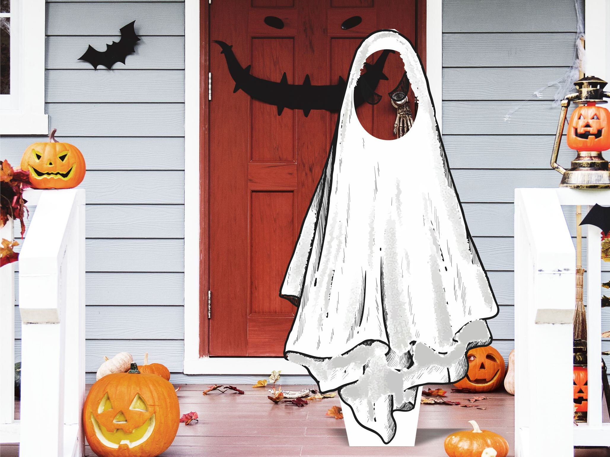 Halloween Photo Booth Frame, Halloween Props, Halloween Props ...