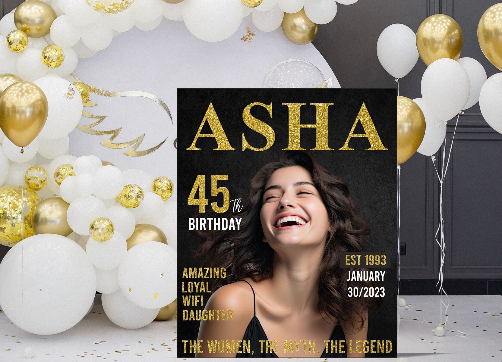 Custom Magazine Cover Props, Fashion Magazine Cover, Magazine Photo ...