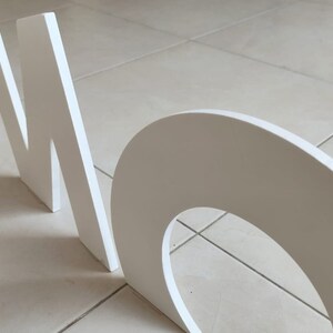 Sunken Freestanding Letters, First Birthday Party Letter, First ...